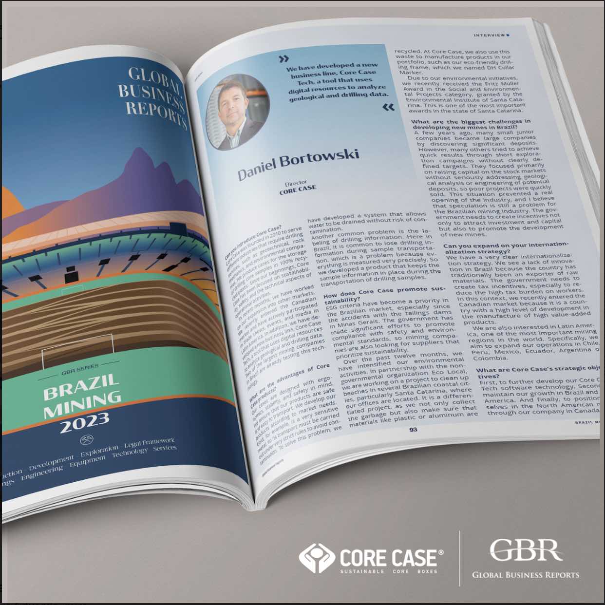 Core Case. A Journey of Global Recognition in the Industry